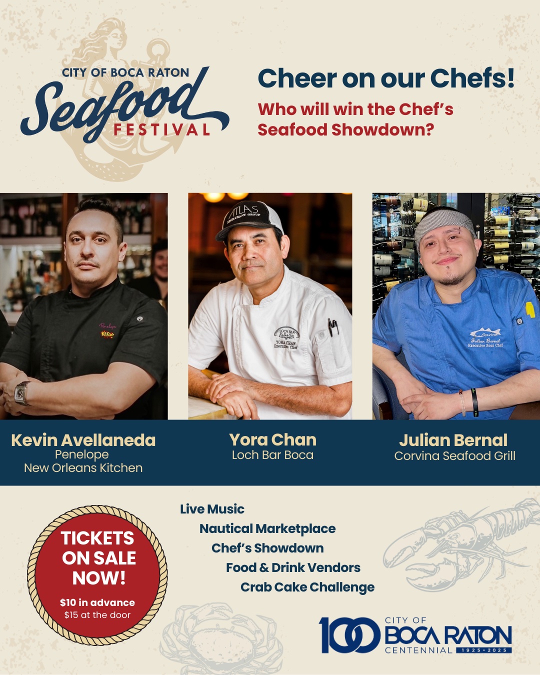 Mark Your Calendars for the City of Boca Raton Seafood Festival
